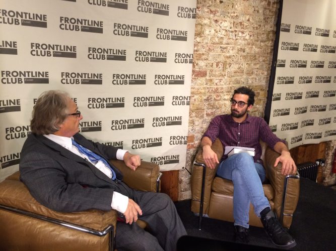 A conversation with Patrick Cockburn | Frontline Club